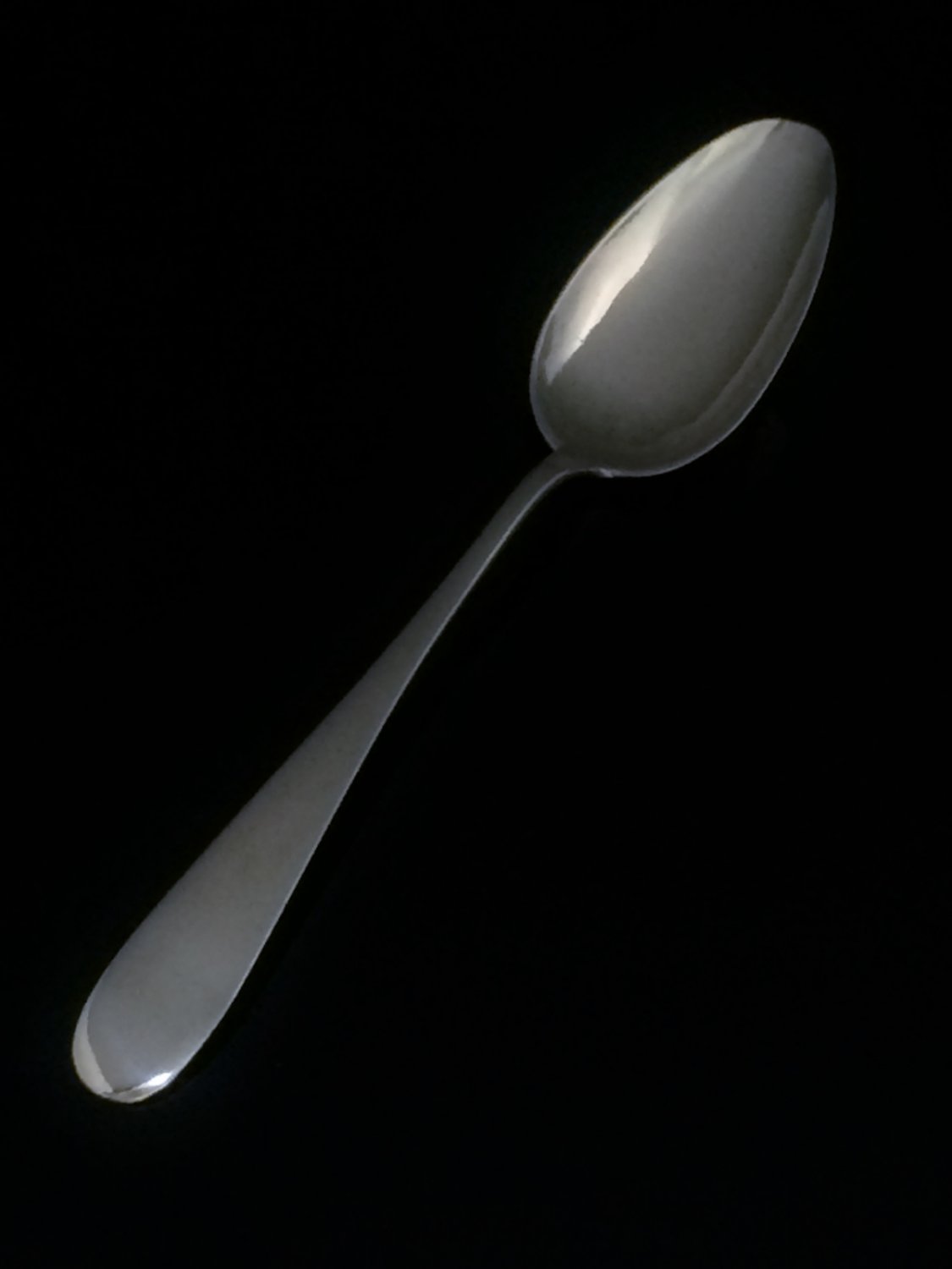 ANTIQUE C1858 VIENNA AUSTRIA 812 SOLID SILVER LARGE SPOON MADE BY ...