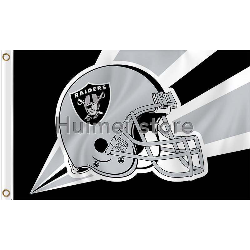 Oakland Raiders Fans Welcome Flag 3X5FT Custom Oakland Raiders Flag