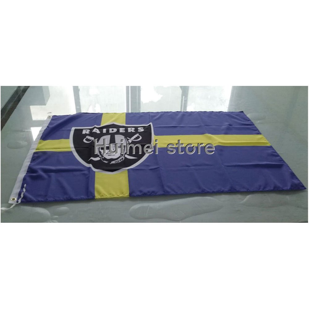 Oakland Raiders Flag 3ft x 5ft Polyester Banner 90x150cm Las Vegas flag