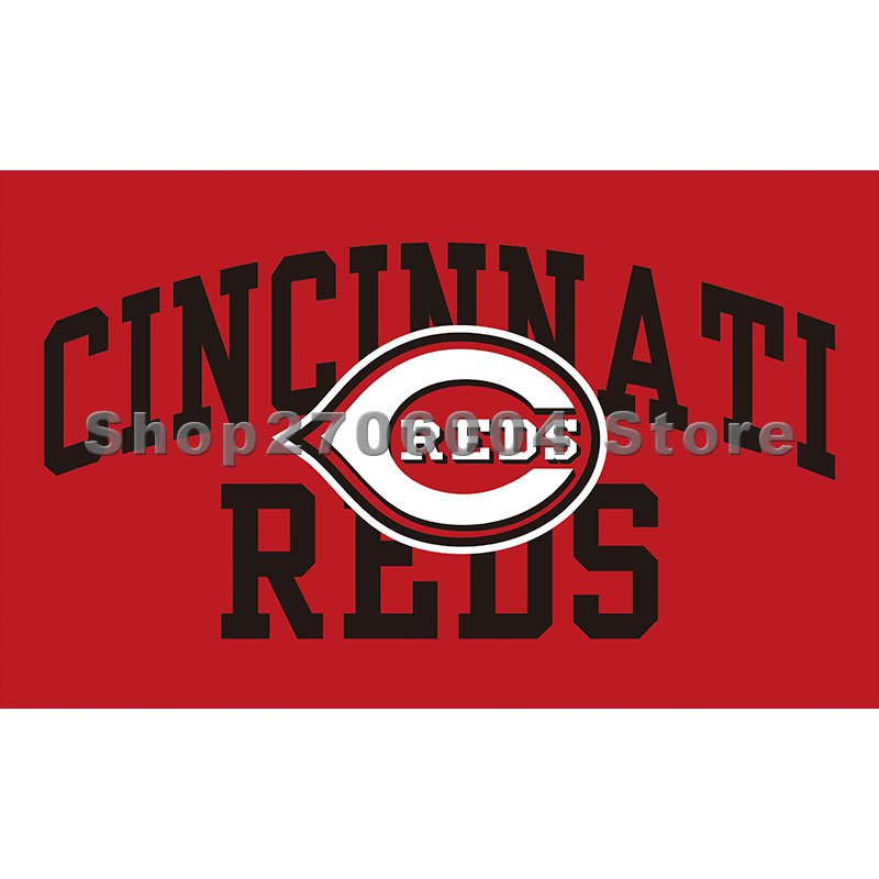 Cincinnati Reds flag OF 3'X5' custom baner FLAGv