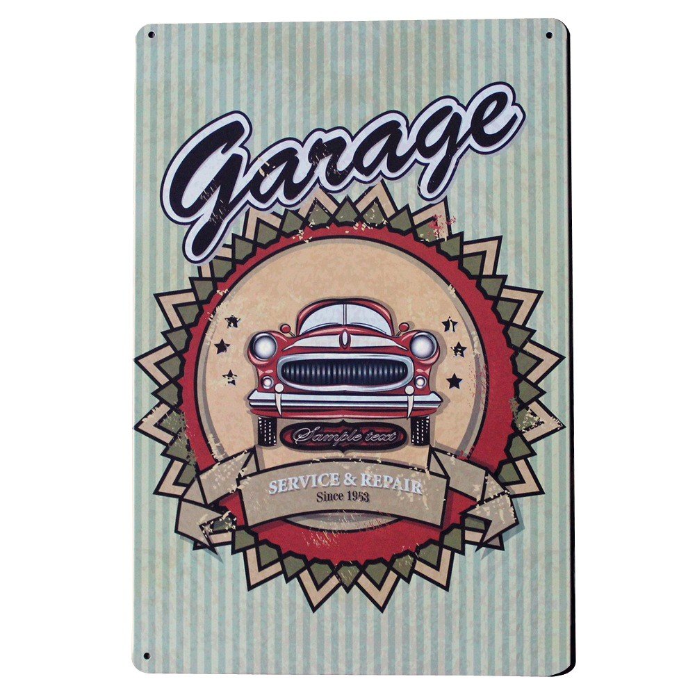 Garage Car Service Repair Wall Decoration Art Poster Home Decor ...