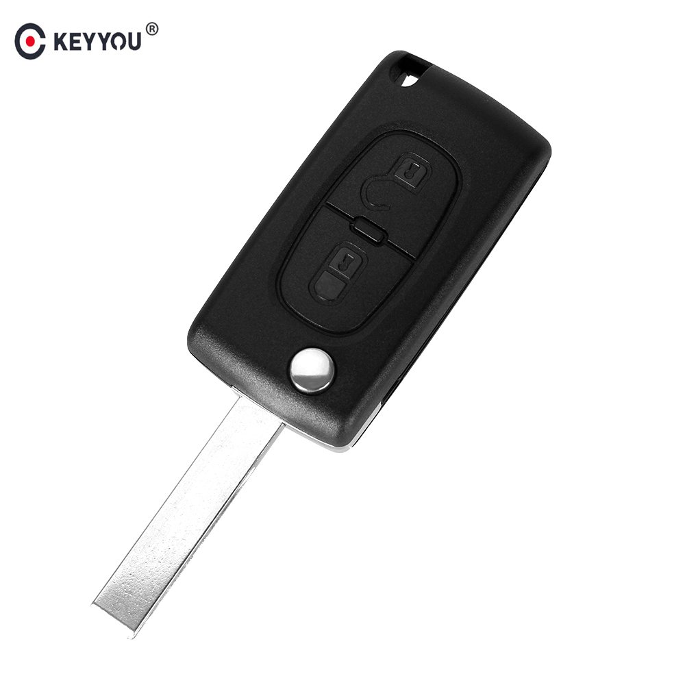 NEW 20pcs/lot 2 Button Flip Folding Remote Car Key Shell Case For ...
