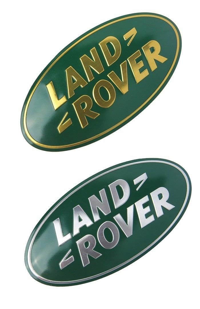 Range Rover Sport Supercharged Emblem Black Land Rover Oval Logo Badge ...