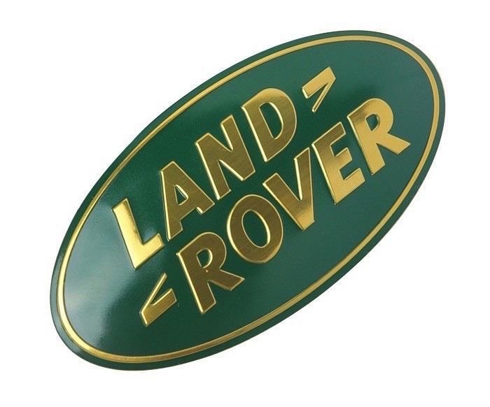 Range Rover Sport Supercharged Emblem Black Land Rover Oval Logo Badge ...