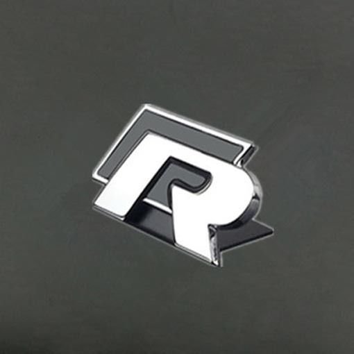 R line Grill Badge Emblem Decal Logo Grille Golf for Polo Scirocco R20 ...