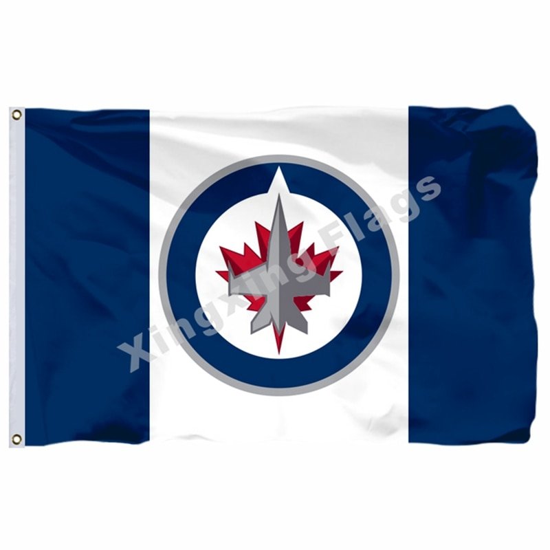 Winnipeg Jets Nation Flag 3ft x 5ft Polyester NHL Winnipeg Jets Banner ...