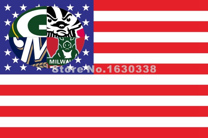 Green Bay Packers Wisconsin Badgers Milwaukee Brewers Milwaukee Bucks ...