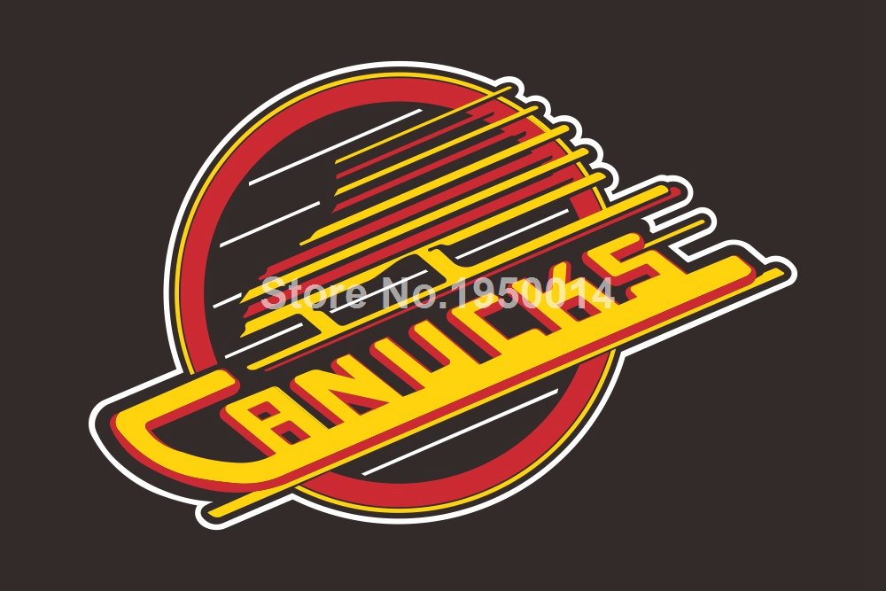 Vancouver Canucks Flag 3FT x5 FT 150X90CM Banner 100D Polyester NHL flag