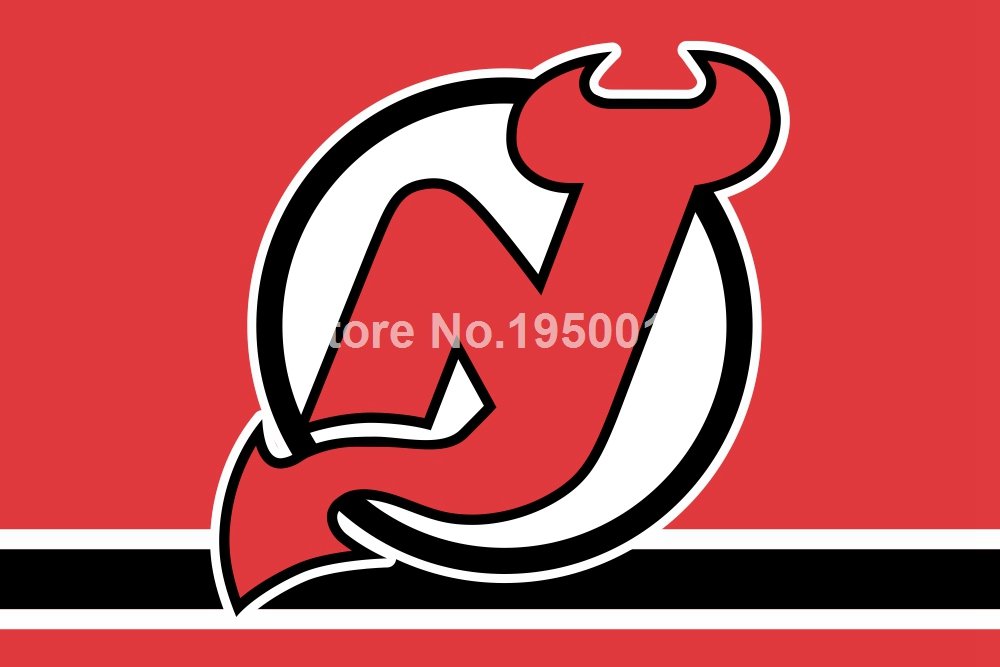 New Jersey Devils Flag 3ft x 5ft Polyester NHL Banner New Jersey Devils ...