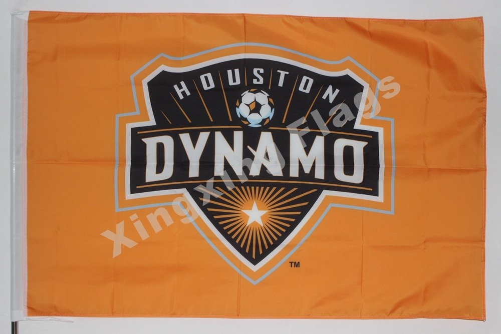 Houston Dynamo Flag 3ft X 5ft Polyester MLS Houston Dynamo Banner ...