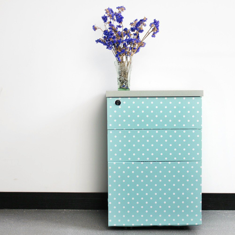 Polka Dot Teal Contact Paper