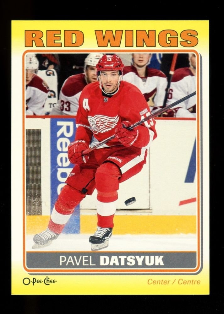 2012-13 O-Pee-Chee Hockey Sticker #S-37 Pavel Datsyuk