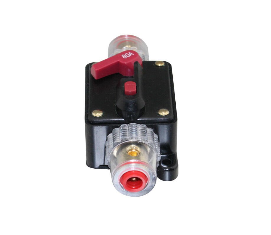 APS 200A Audio Inline Circuit Breaker Fuse 12-48V Protection 04-200A