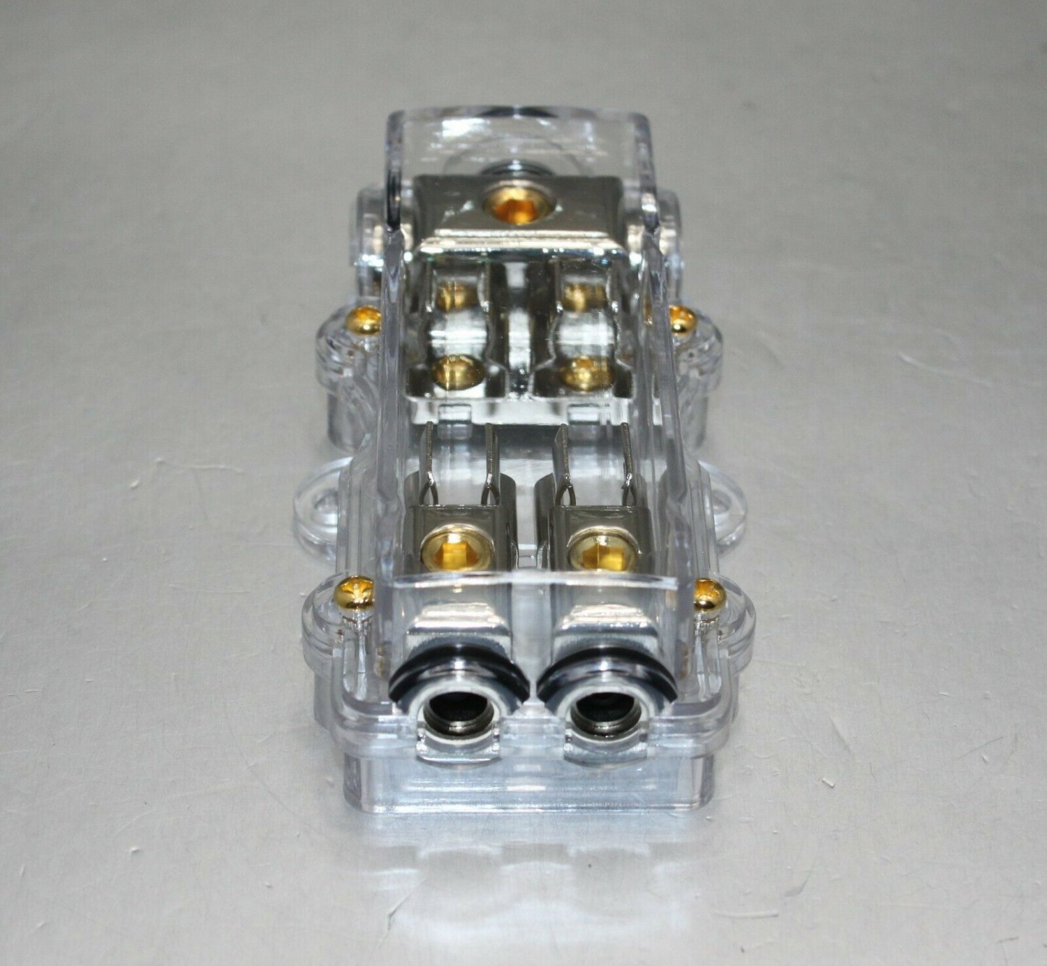 100A AGU Fused Distribution Block 4 6 8 10 Gauge 4Pcs Fuses Psf-47N