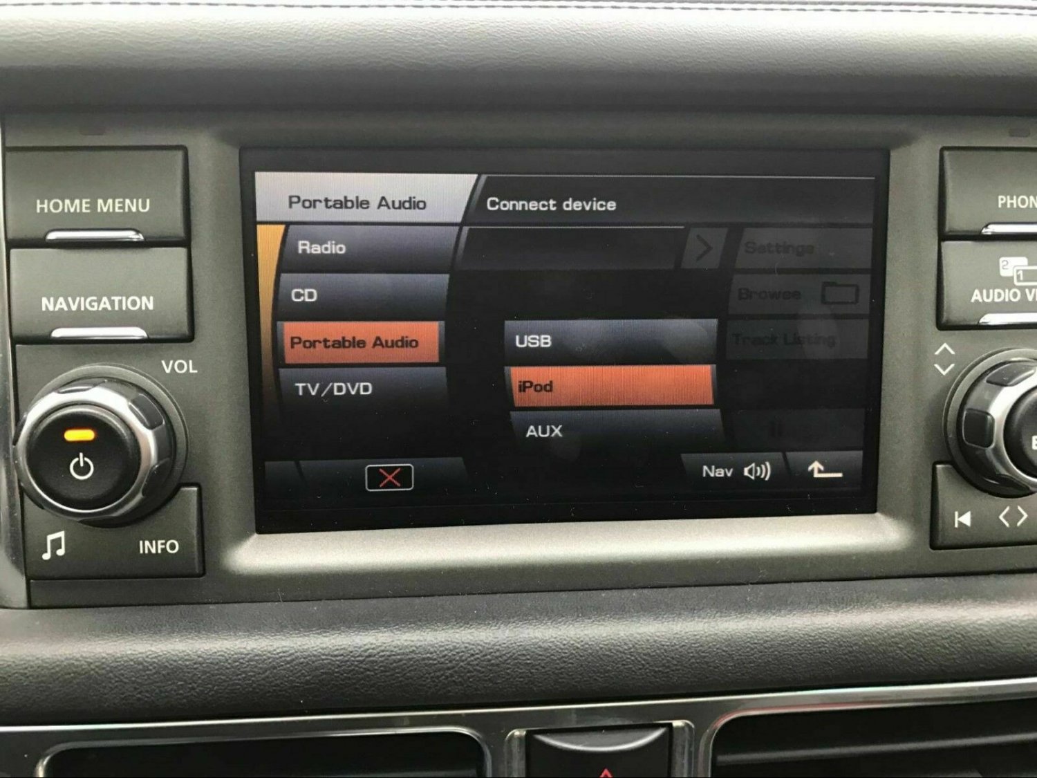 Bluetooth AUX Cable For Jaguar Land Rover iPod iPhone Range Rover Sport ...