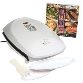 George Foreman GR26CB Family Size Lean Mean Fat Grilling Machine New in Box
