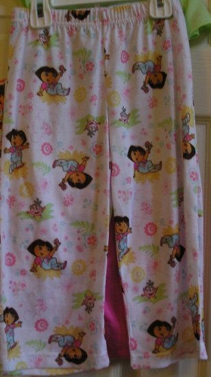 Dora the Explorer Sleep Wear Pajamas 3 Pc Set NEW Size 6
