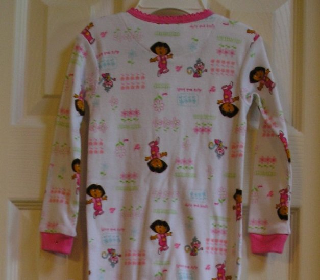Dora the Explorer One Piece Sleepwear Pajamas Footed 18M NEW