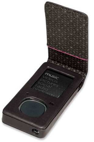 8gb BLUE ZUNE Microsoft Zune 8 gb + Car Pack + Leather Case SEALED