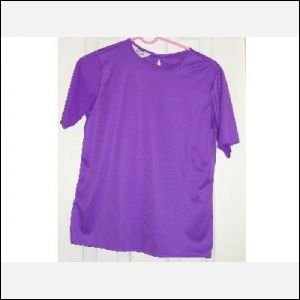 BLAIR Womens Career Shell Top Silk LIKE Purple MEDIUM CLEARANCE