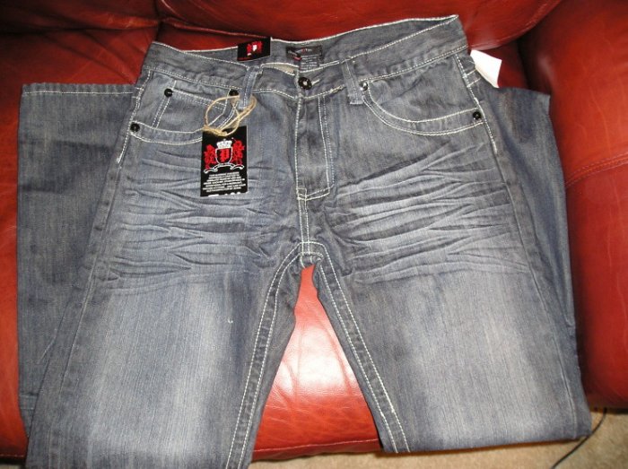 Prototype Boot Cut Jeans Mens Teens Boys Blue Jeans Tinted 34 x 34 NEW