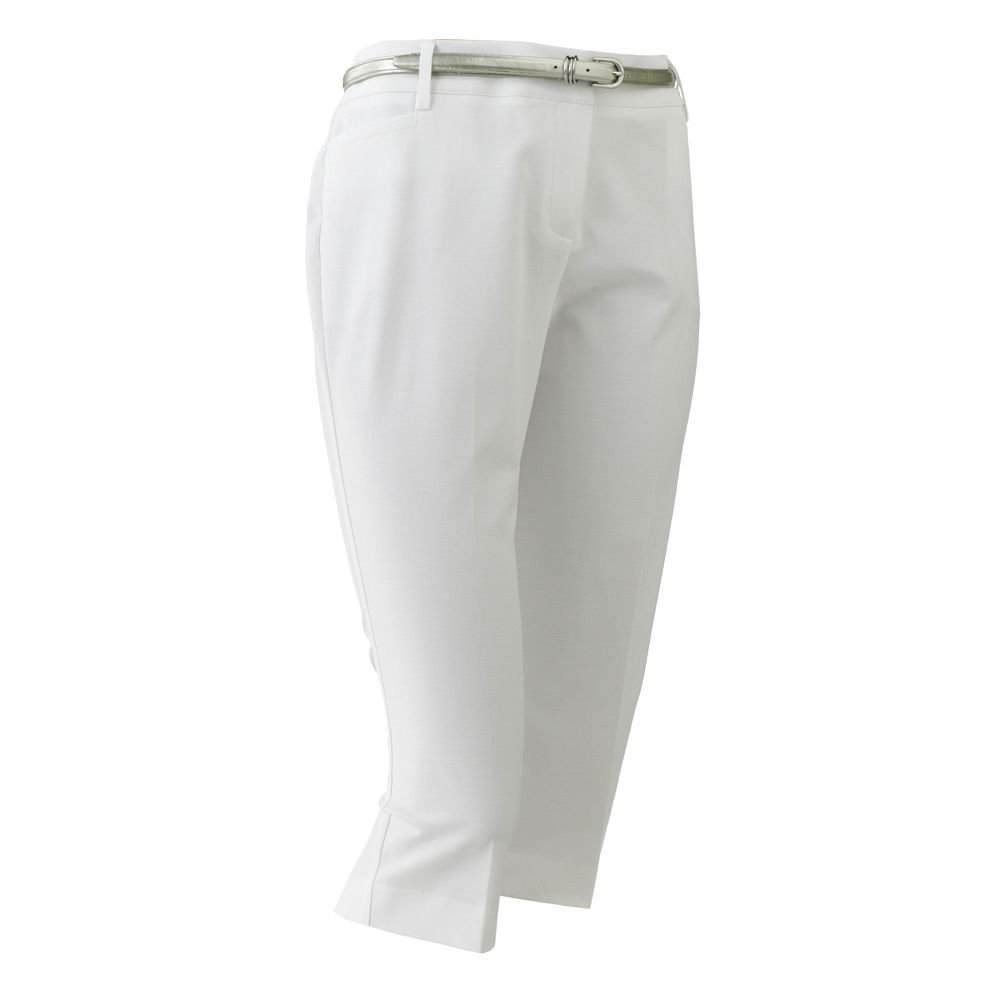 NEW White Size 8P or 8 Petite Apt. 9 Womens Straight Leg Capris Capri ...