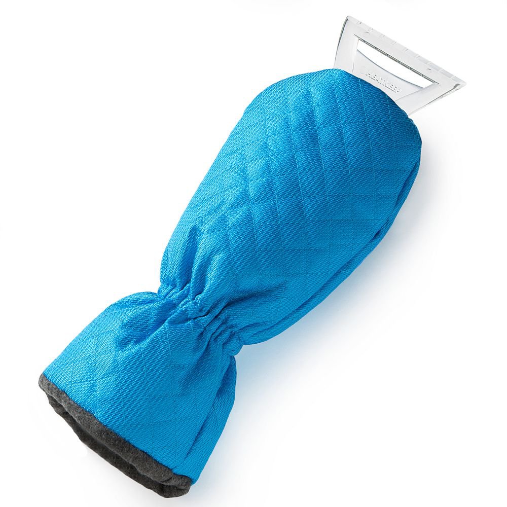 HEAT KEEP Solid Ice Scraper Mitten OSFA BLUE NEW $20