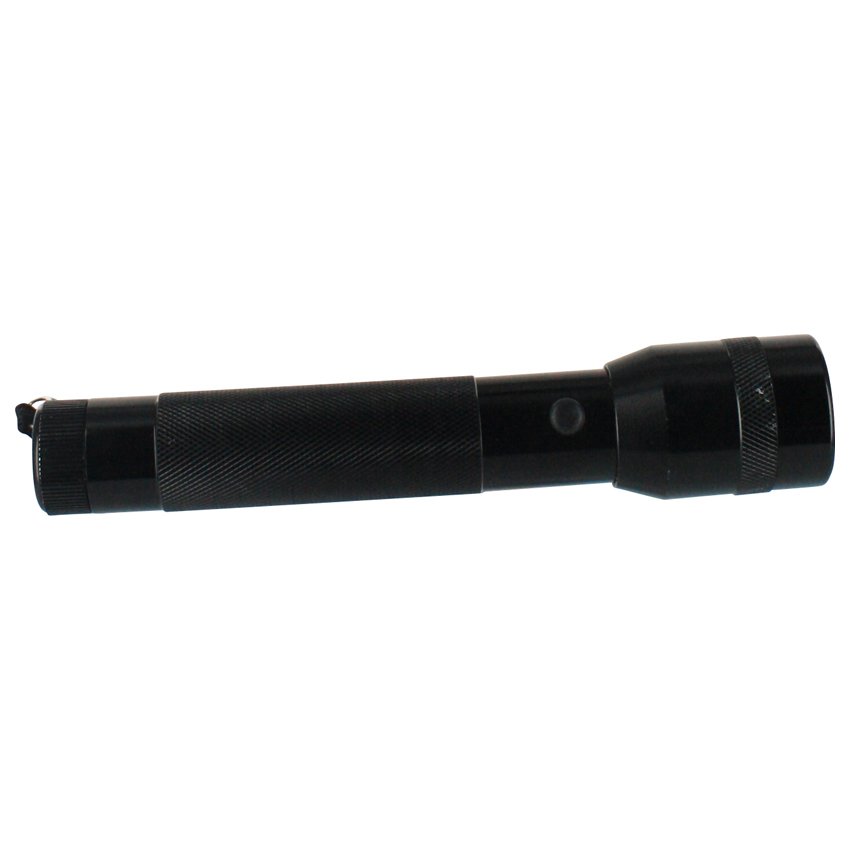 NEW Totes Heavy Duty Aluminum LED Flashlight (Black) - Compact & Bright