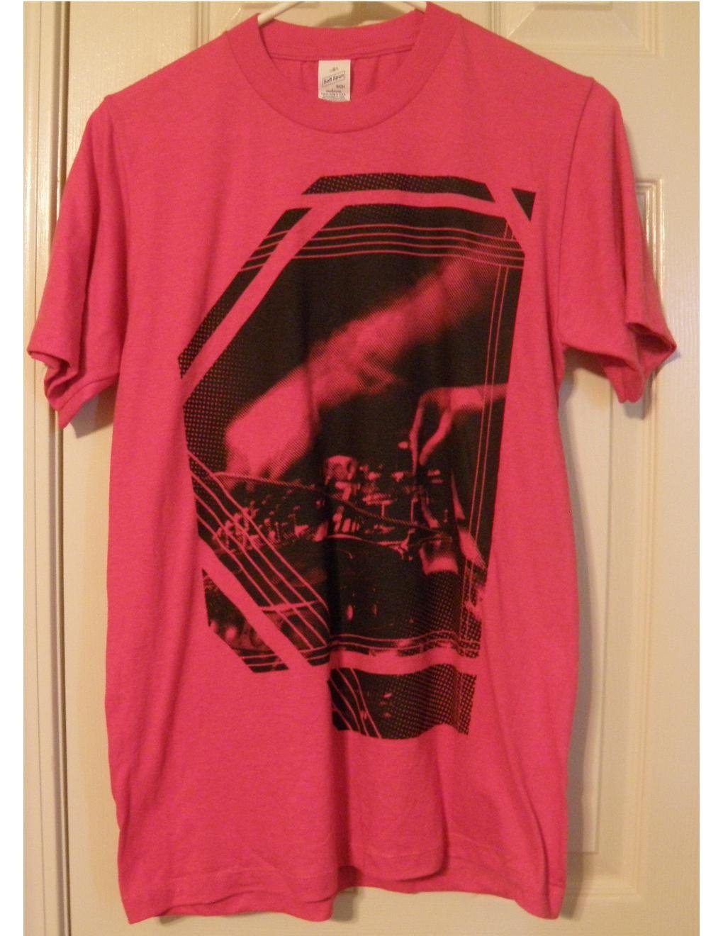 HYBRID Heather Red Band Graphic T-Shirt Tee Sz Small or S Mens NEW