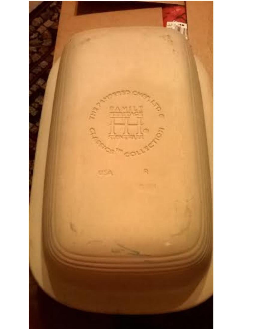 THE PAMPERED CHEF Family Heritage Classics Stoneware Rectangular ...
