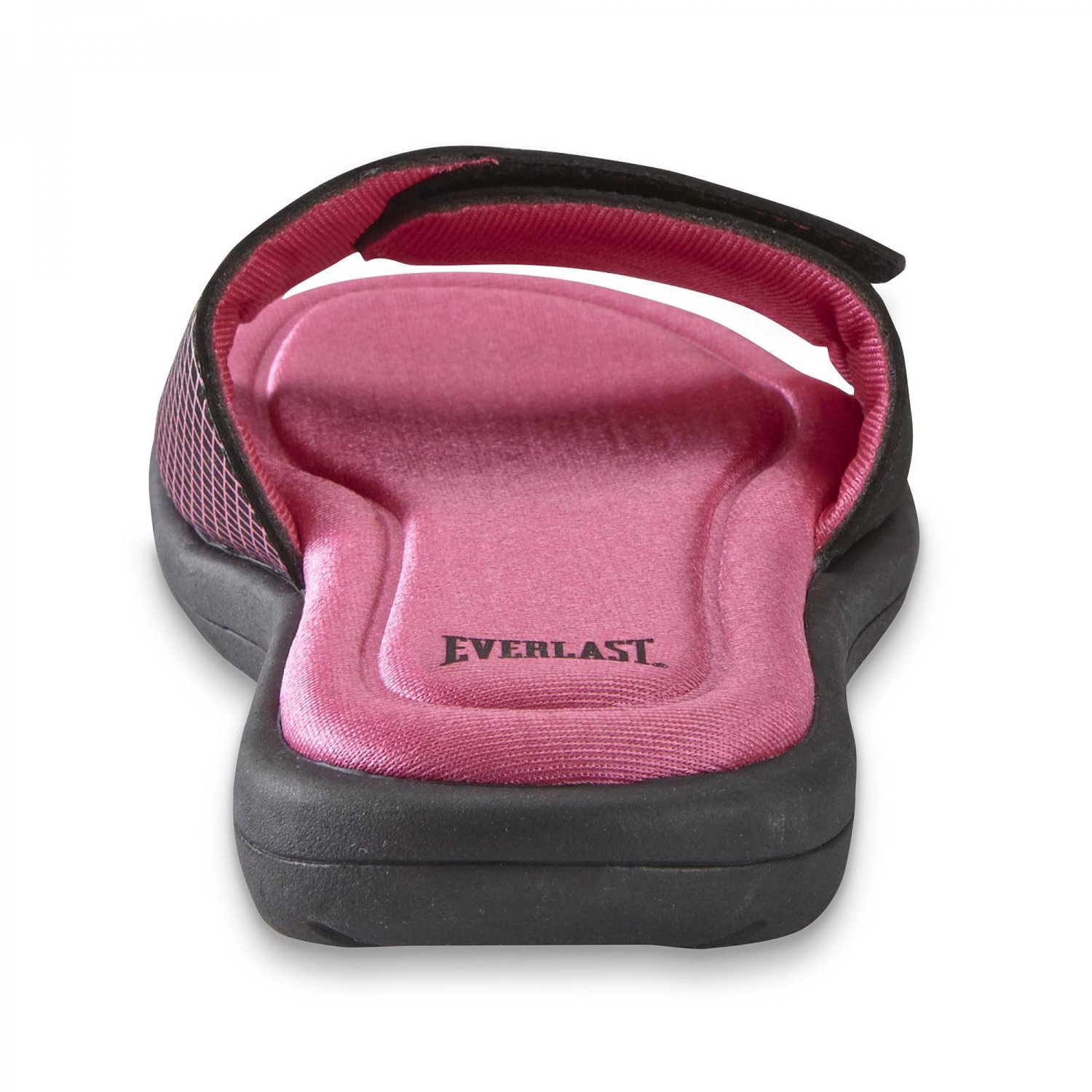 Everlast Womens Arod Pink/Black Memory Foam Sport Slide Sandal Sz. 8 ...