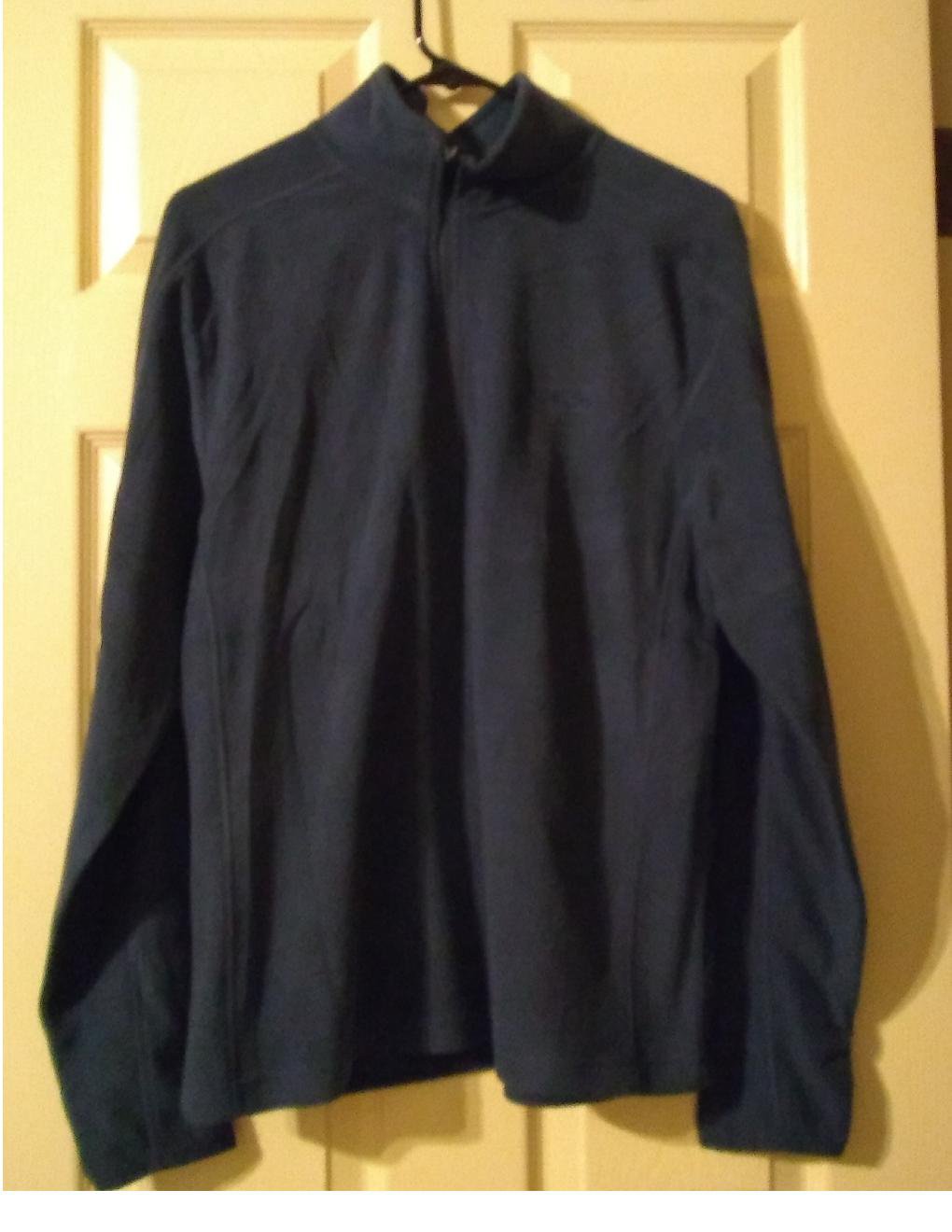 Champion C9 Mens 1/4 Zip Quarter Combed Fleece Sweatshirt Small Blue NEW