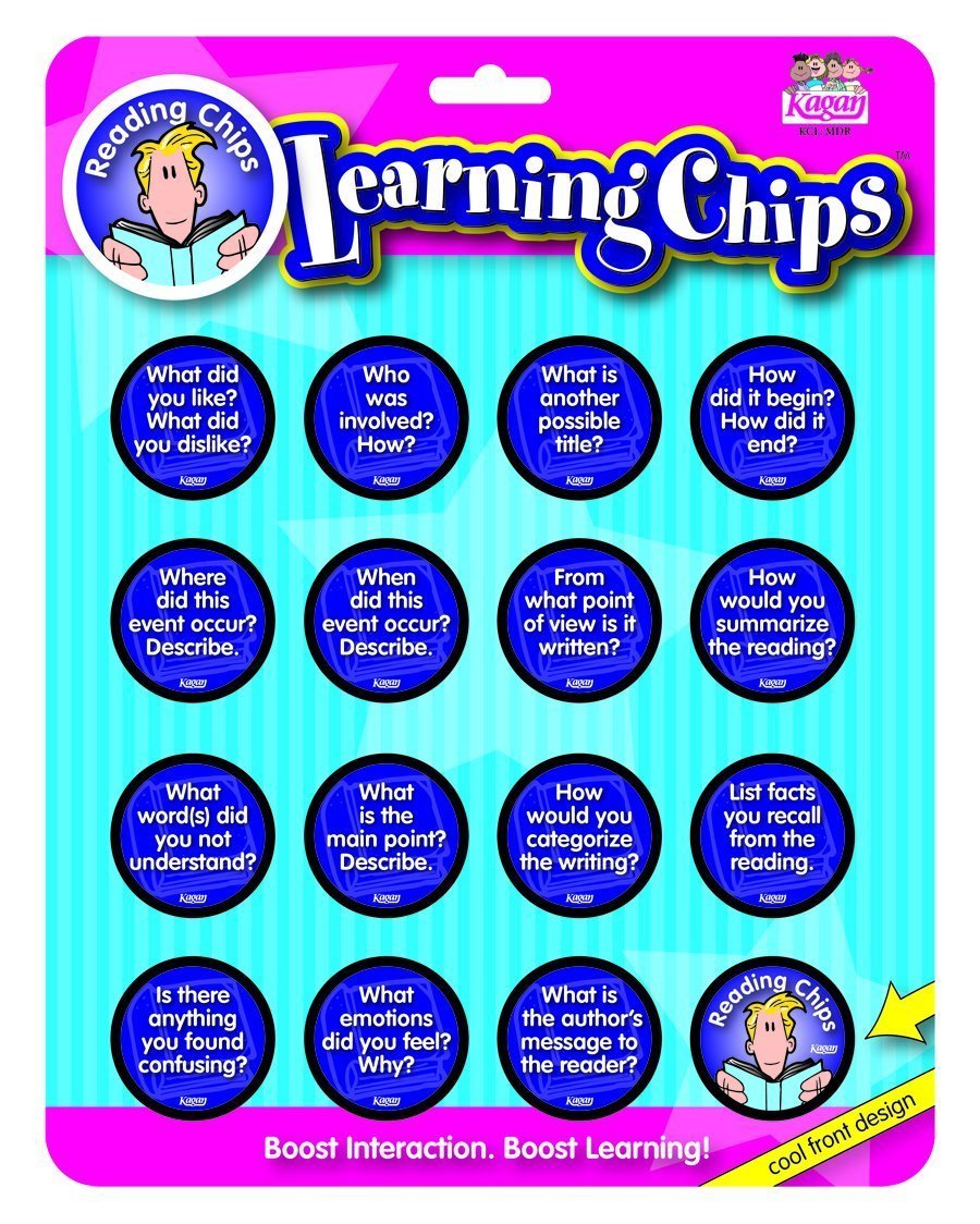 NEW Kagan Learning Chips Lot of 2 Classbuilding & Reading - 2 Sets ...