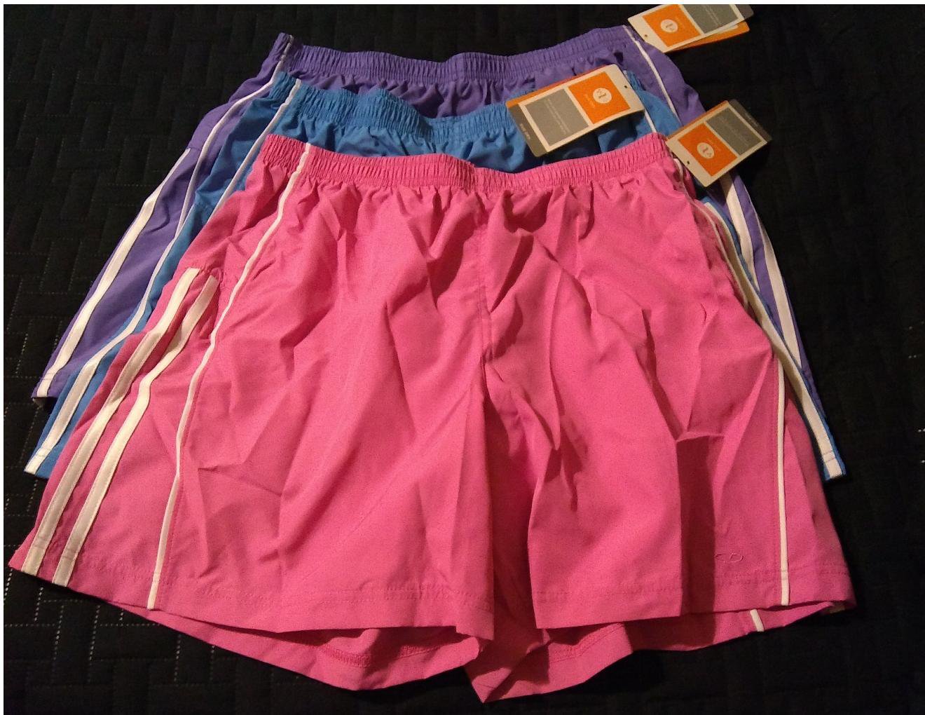 Champion C9 Lot of 3 Girls Duo Dry Elastic Waist Sports Shorts Size XL ...