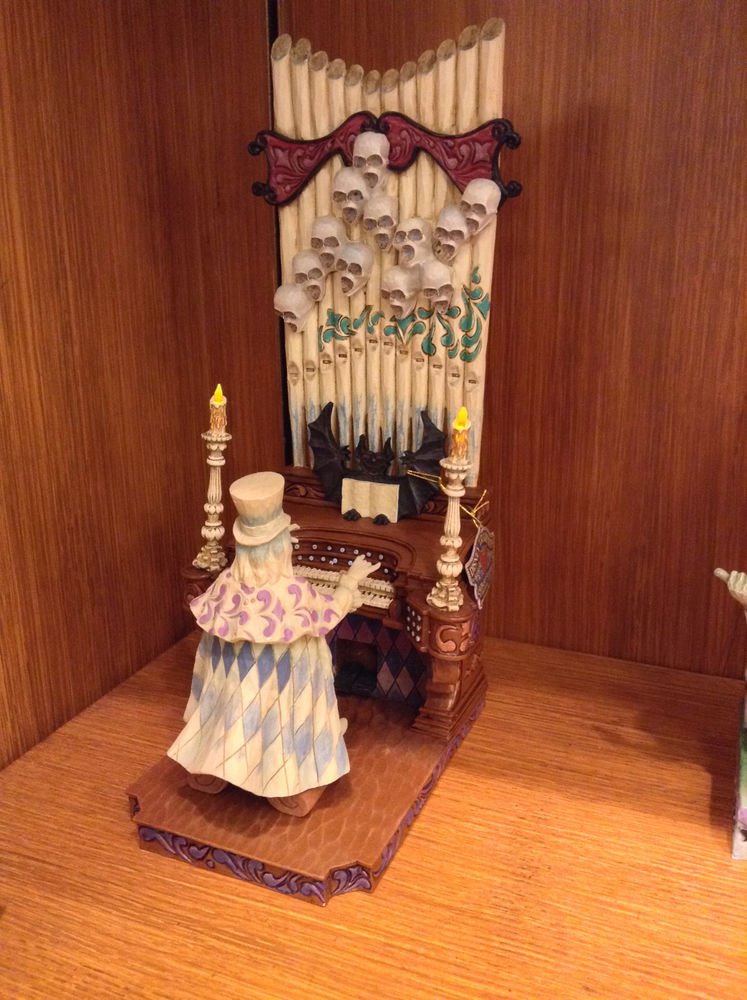 Disney Parks Haunted Mansion Light-Up Organ Medium Figure Jim Shore NEW