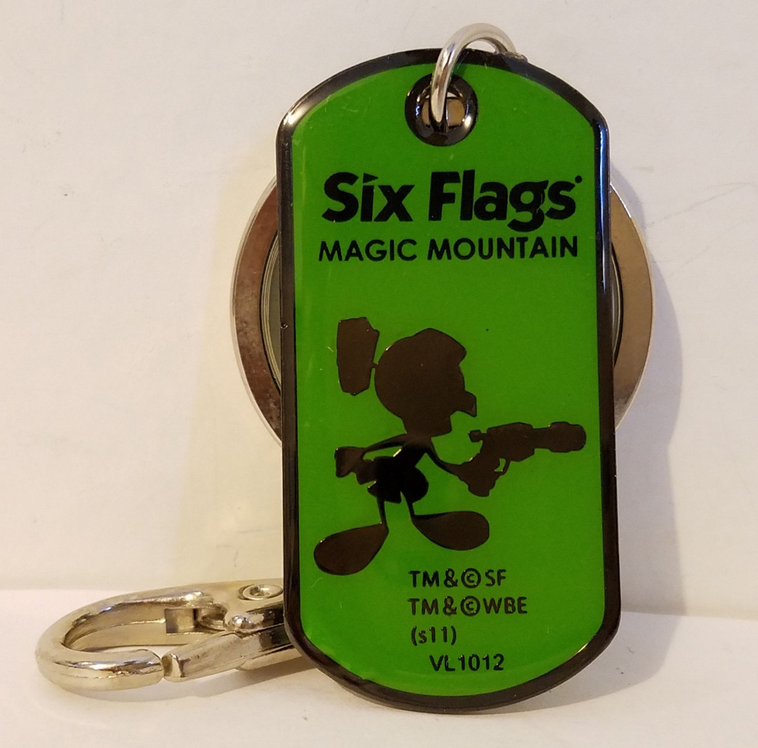 Six Flags Magic Mountain Looney Tunes Marvin the Martian Silhouette ...