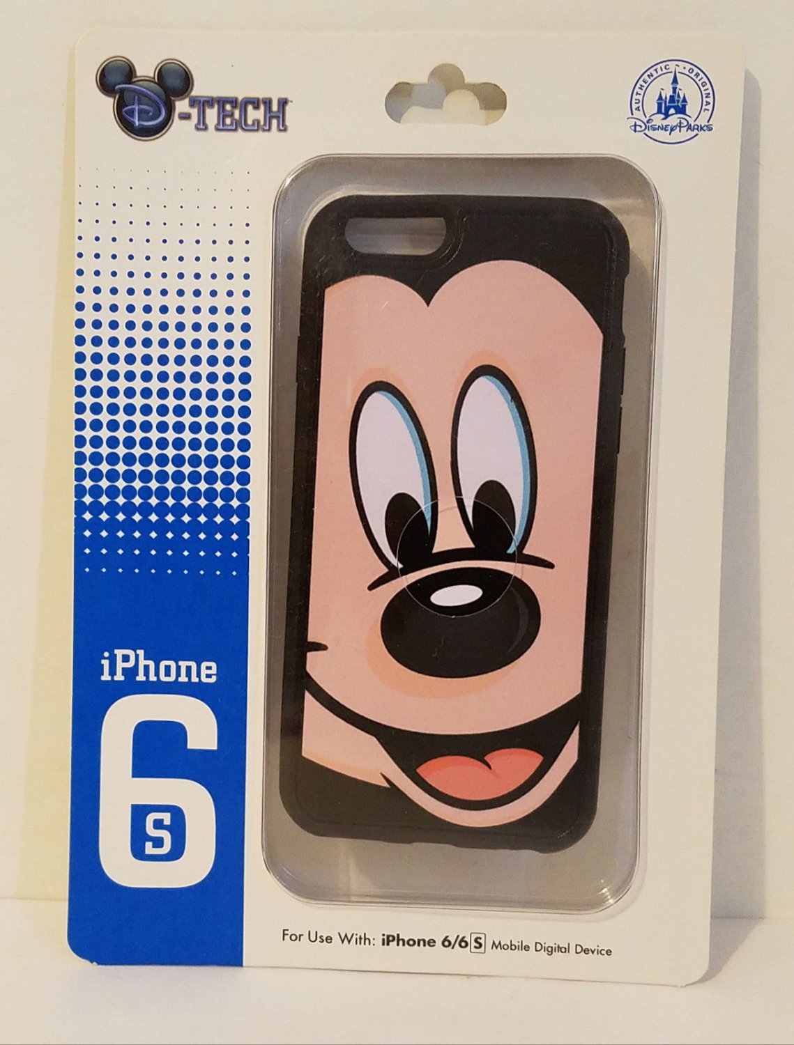 Disney D Tech Mickey Mouse Face Iphone 6/6s Phone Case New