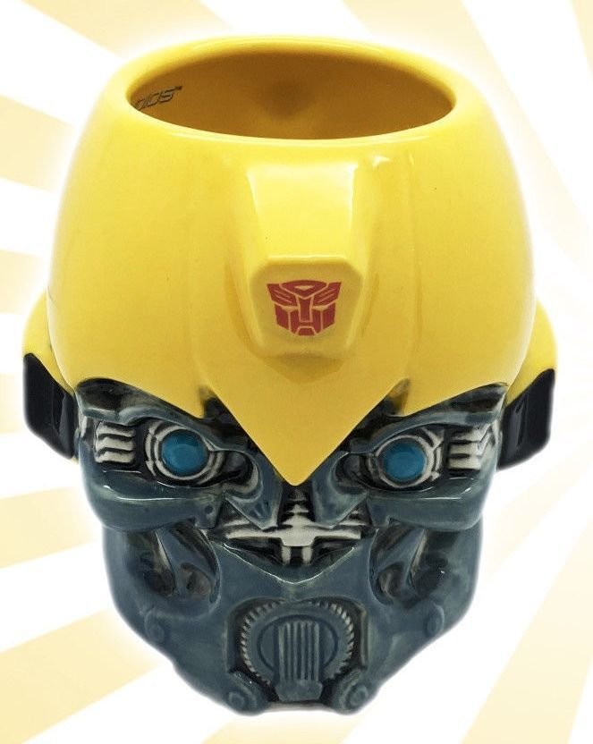 Universal Studios Exclusive Transformers Bumblebee Large Ceramic Mug Cup