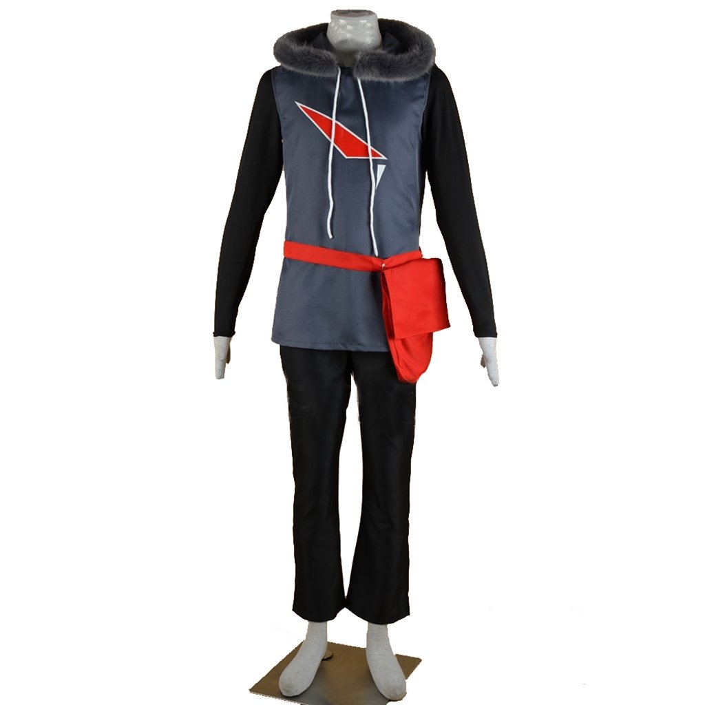 Custom Made Gladion Cosplay Costume from Pokemon Sun and Moon For Men
