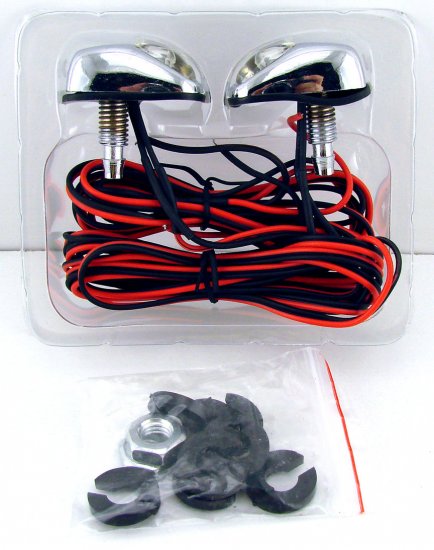 Universal Blue LED Washer Spray Jet Nozzles