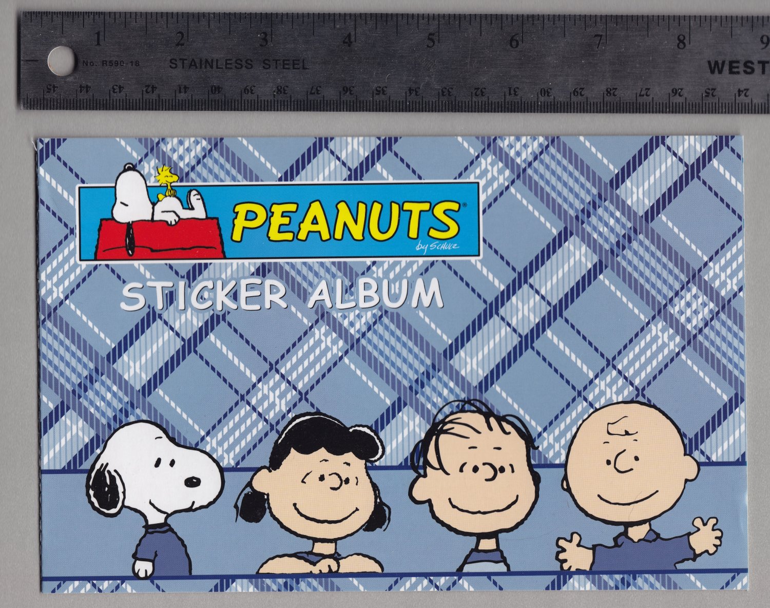 Sandylion Sticker Book Album PEANUTS Charlie Brown Linus Lucy Snoopy