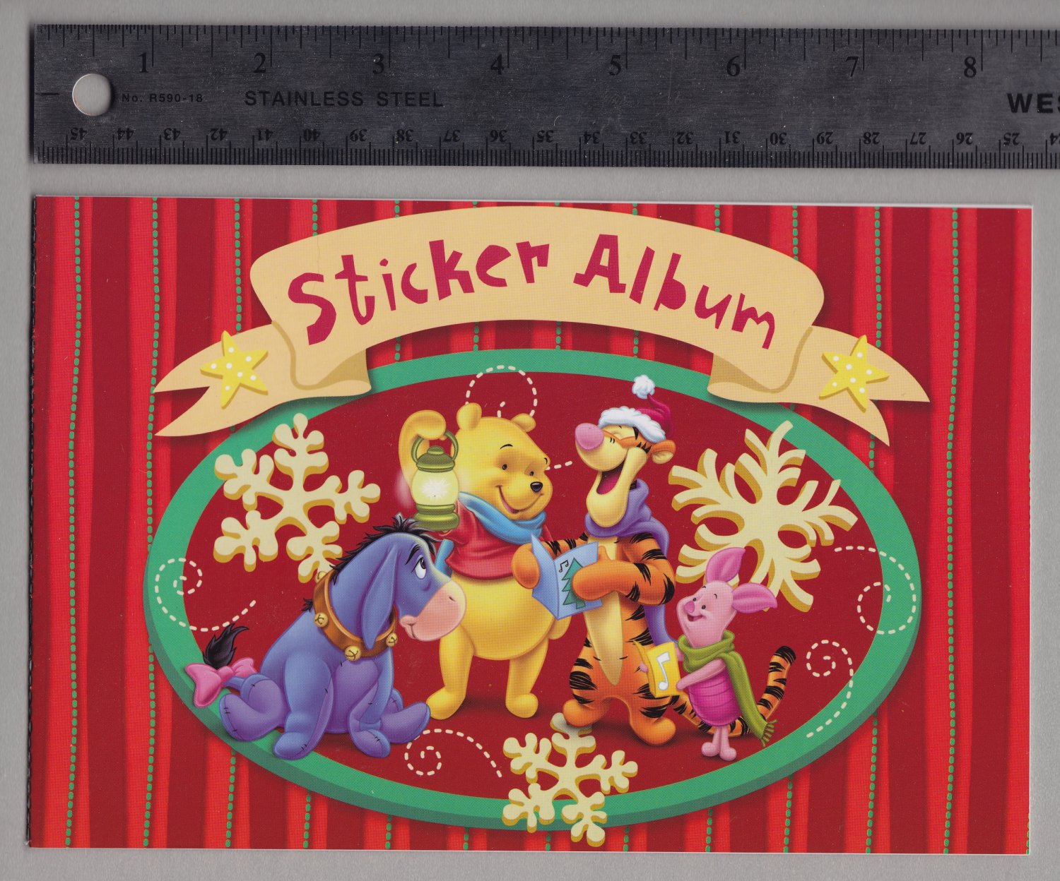 Sandylion Sticker Book Album WINNIE THE POOH eyeore tigger piglet