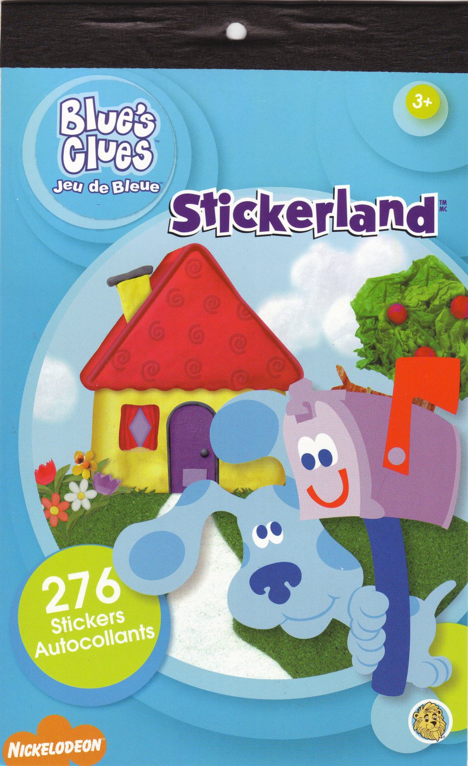 Nickelodeon Blue's Clues - 276 Stickers - Stickerland Sticker Pad