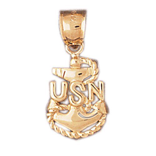 14K GOLD MILITARY CHARM #4647