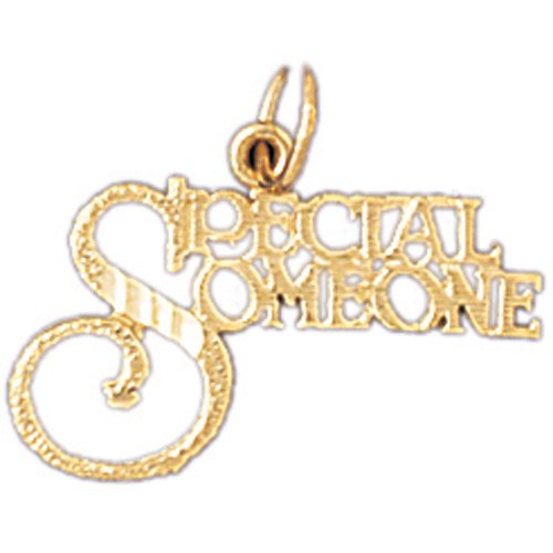 14K GOLD SAYING CHARM - SOMEONE SPECIAL #10273