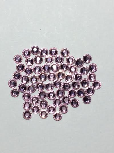ss12 1440pcs Light Rose Flat Back Crystal/Glass Rhinestones Wholesale ...
