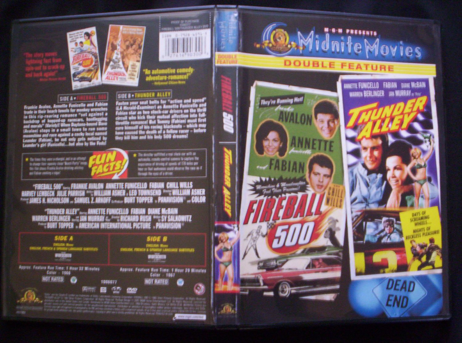 Fireball 500 (1966)/Thunder Alley (1967) DVD TWO DISC SET