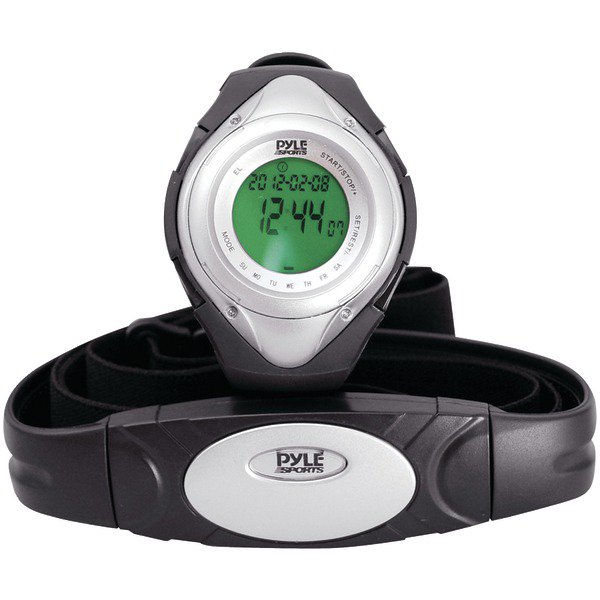 PYLE PHRM38SL Heart Rate Monitor Watch with Minimum, Average & Maximum ...