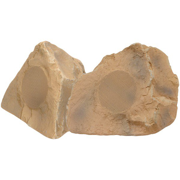 TIC CORPORATION TFS0 CN 5.25"" 75-Watt Outdoor Rock Speakers (Canyon)