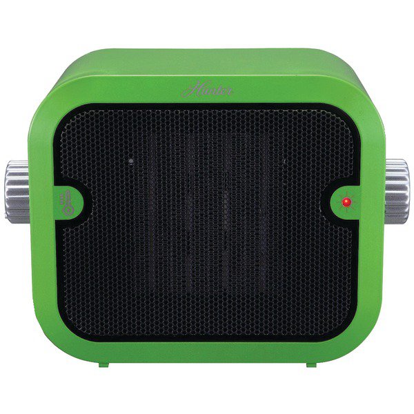 HUNTER PC-003GN Retro Ceramic Space Heater (Green)